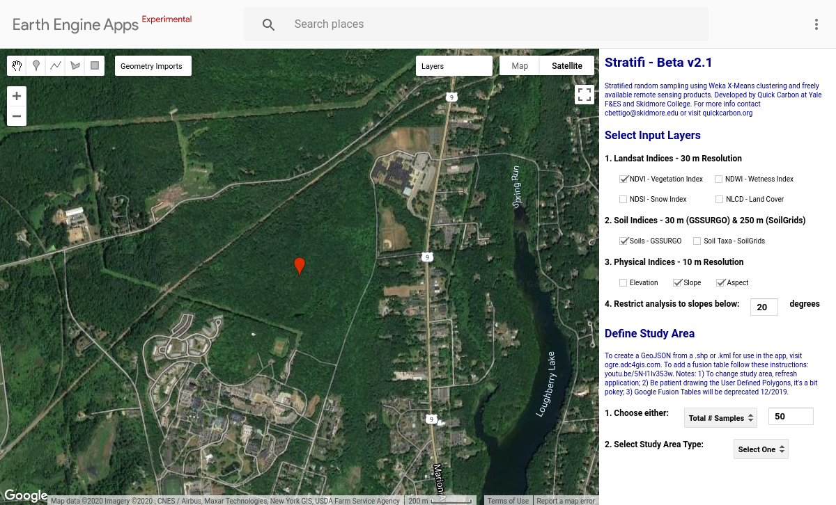 Google Earth Engine Apps