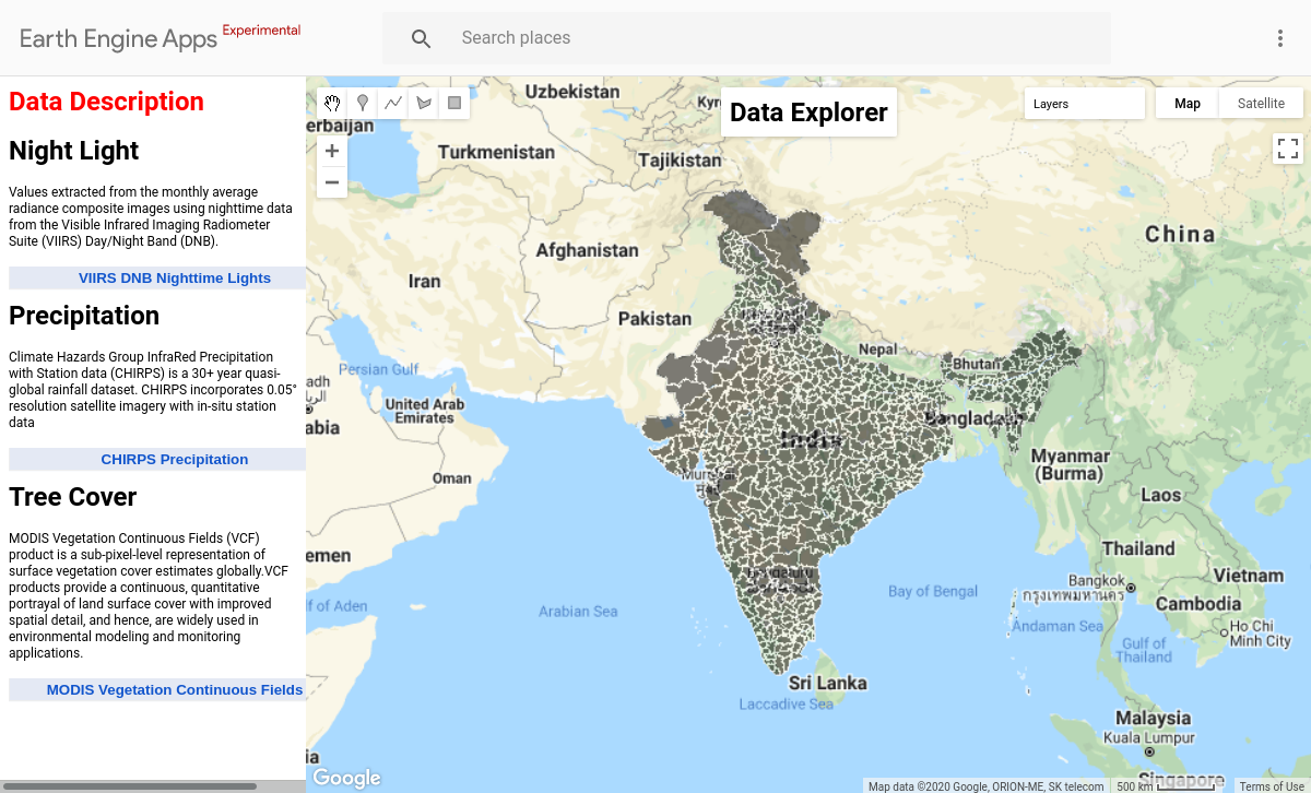 Google Earth Engine Apps