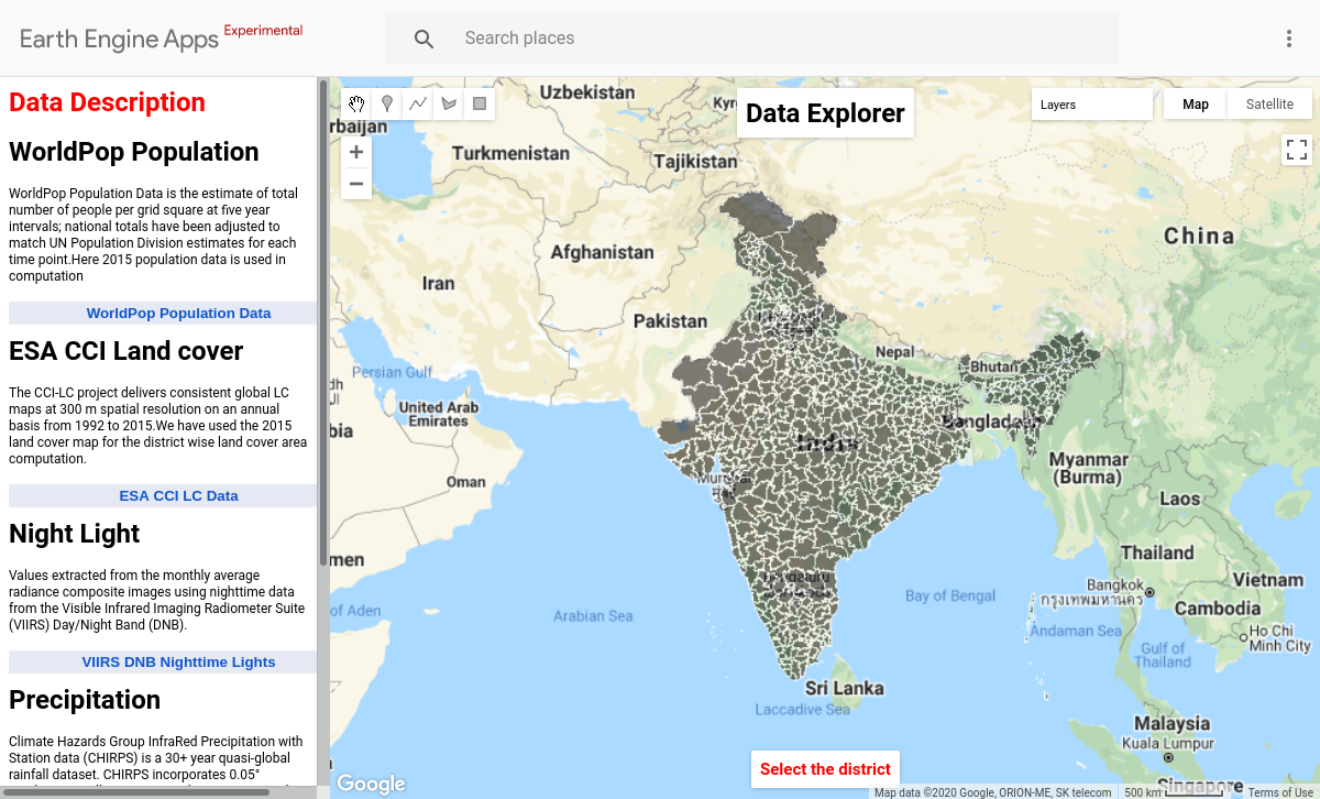 Google Earth Engine Apps